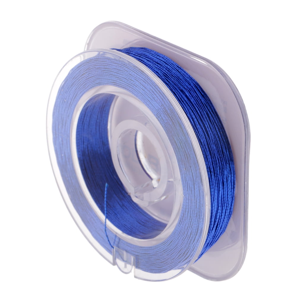 Fishing Rod Guide Wrapping Line Rod Building Thread Blue - Walmart.com