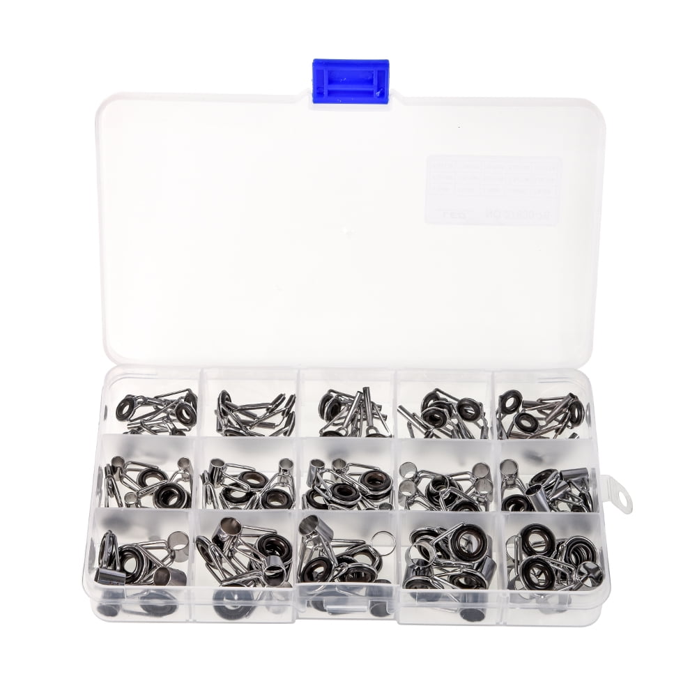 Fishing Rod Guides, Kit Rod Sizes Rod 15 Sizes Rod 75pcs/box 15 Sizes ...