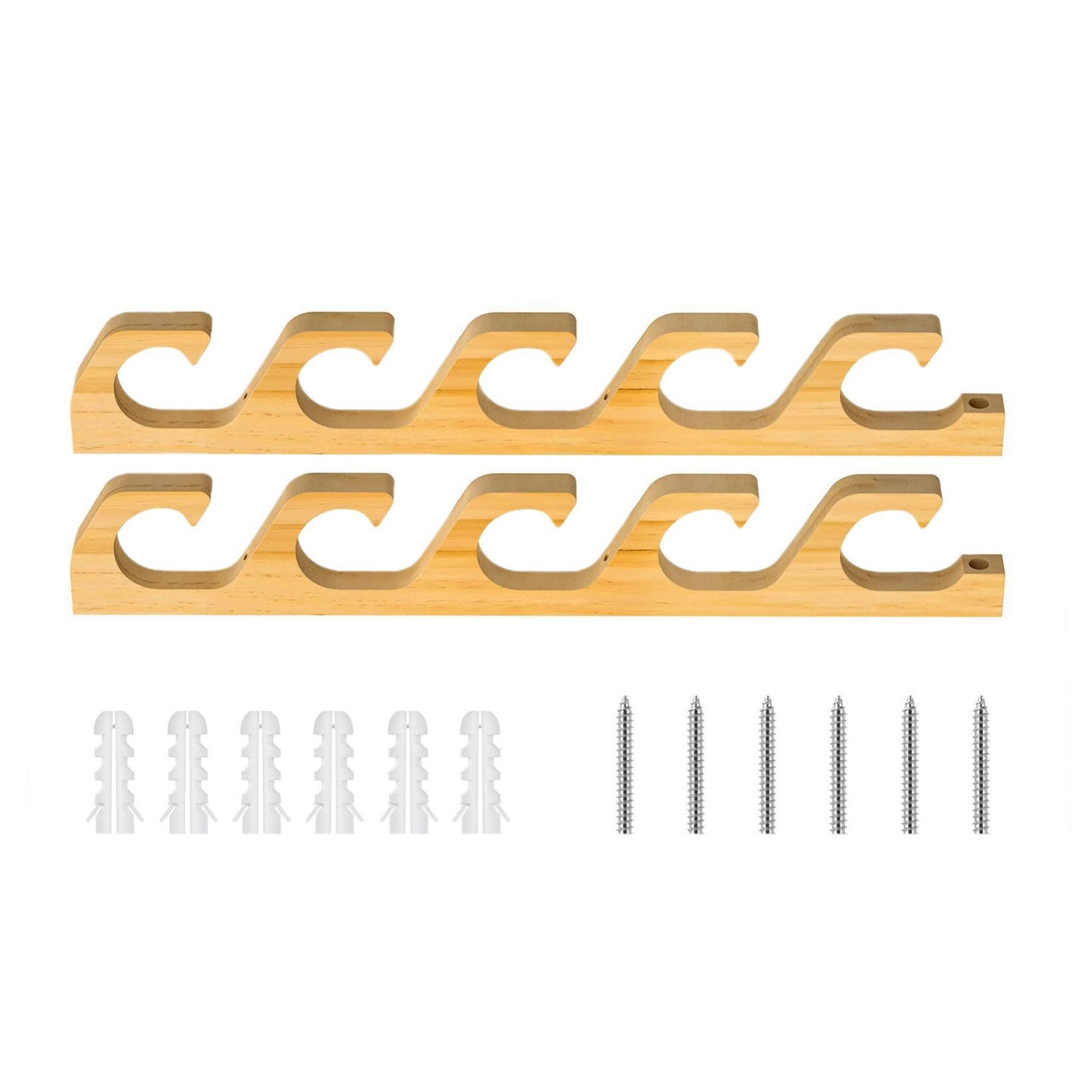 Fishing Rod Hanger Storage Organizers Holder Holds 6 Fishing Rods ...