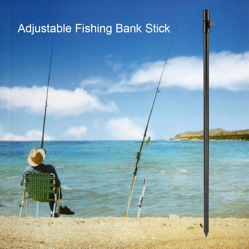 Fishing Rod Holder,Alloy Adjustable Bank Rest Bite Alarm Stick Rod Pod ...