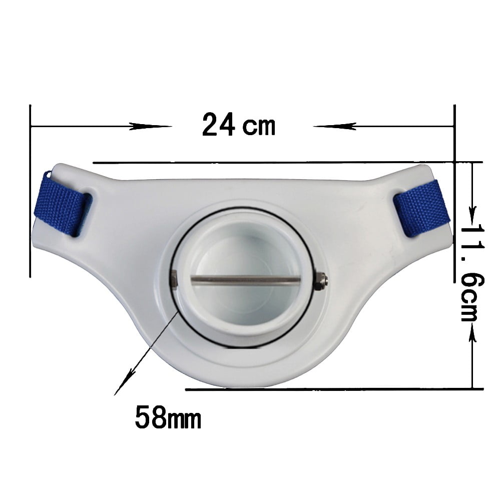 Fishing Rod Holder Belt Adjustable Fishing Belt Braided Rope Belt High ...