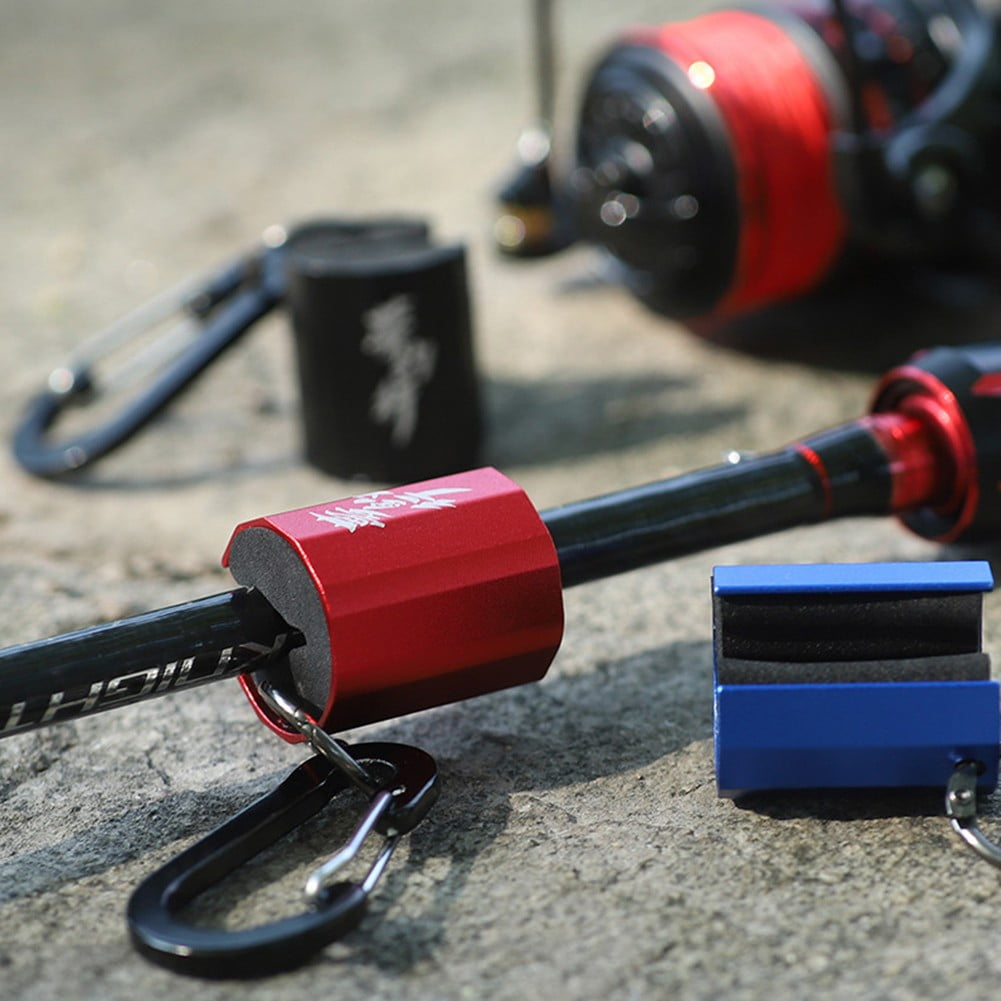 Fishing Rod Holder Clip Wearable Pole Hanging Clamp Device Fishing ...