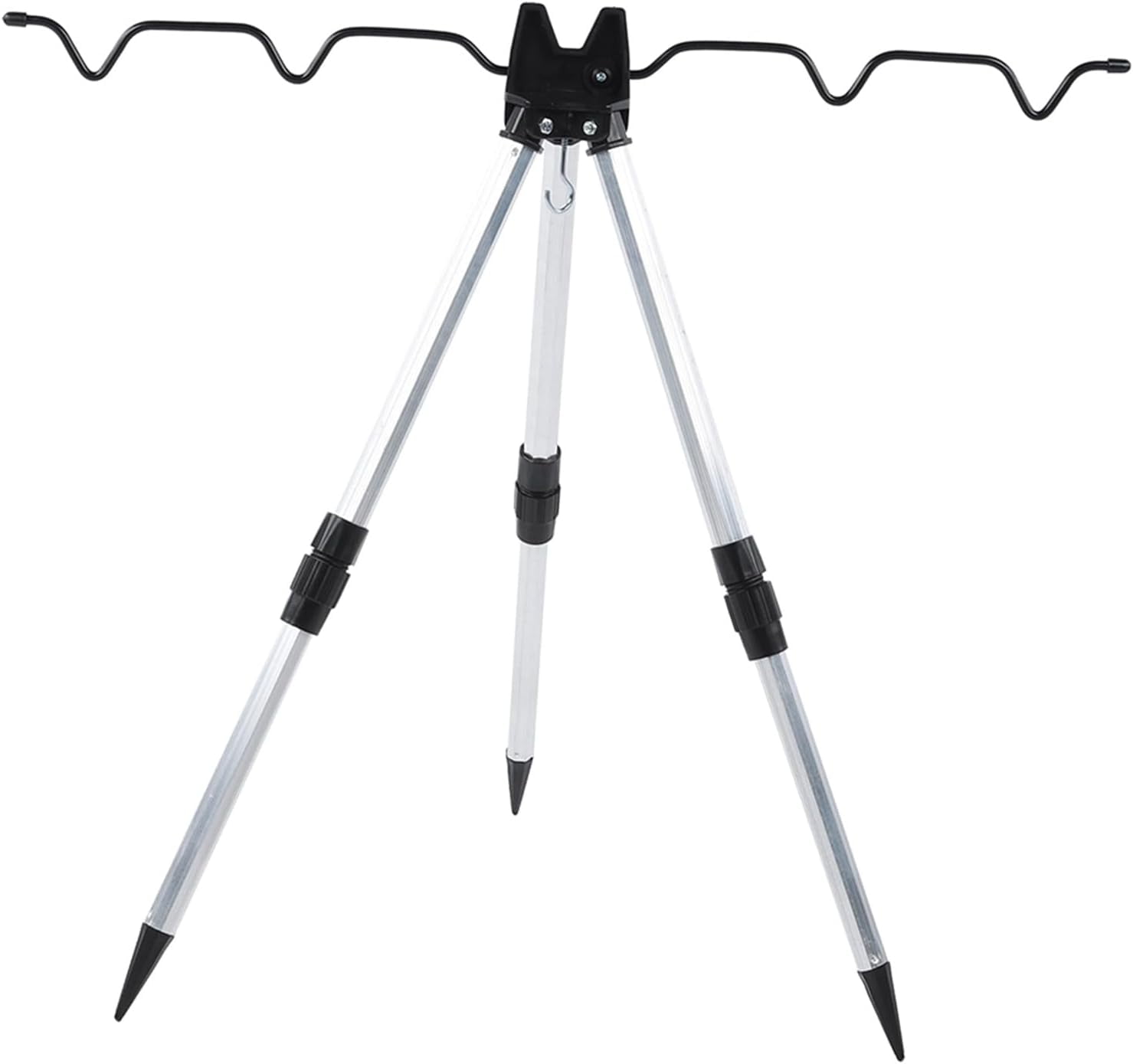 Fishing Rod Holder for Ground, Tripod And Hook Designed Rod Holders for ...