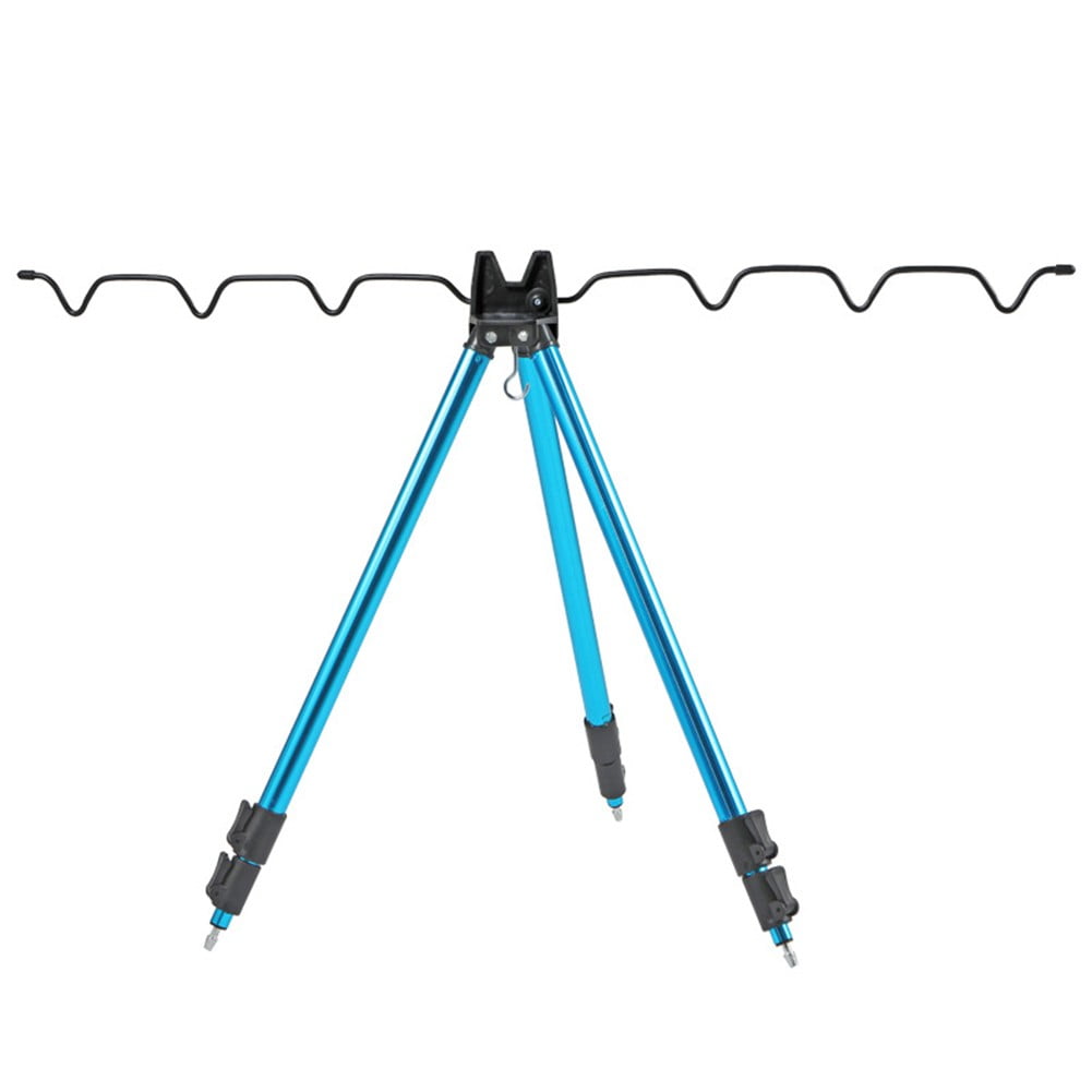 Fishing Rod Holder Tripod Stainless Steel Stand Support Telescopic ...