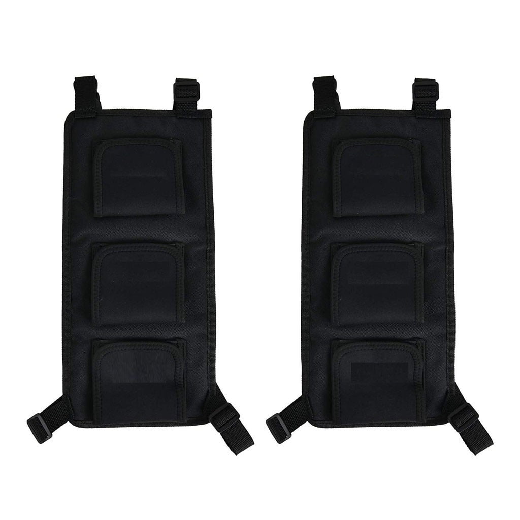 Fishing Rod Holder for Car - Backseat Carrier with 3 Poles, Nylon Cloth ...