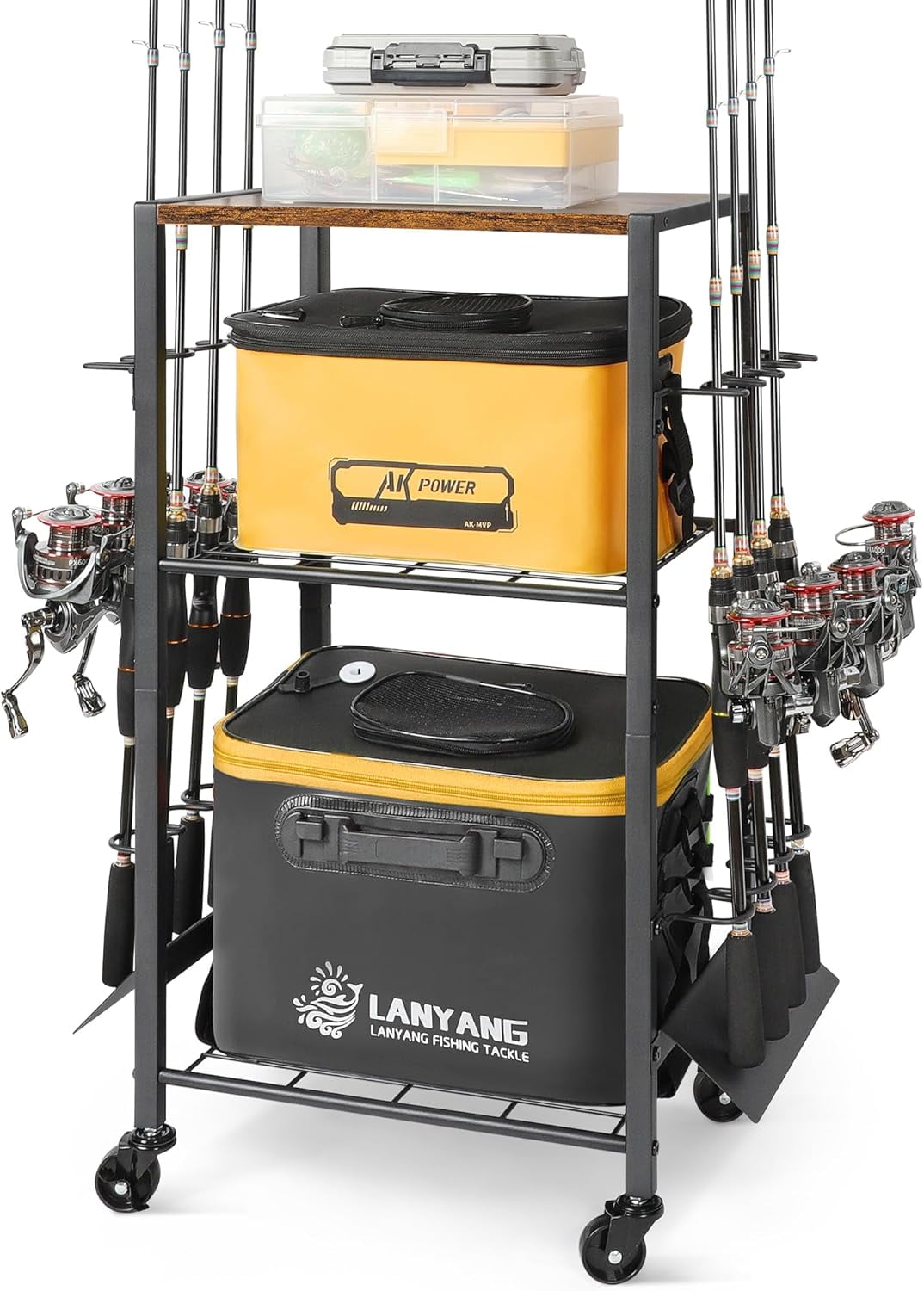 Fishing Rod Holders Fishing Gear Fishing Equipment Organizers Fishing ...