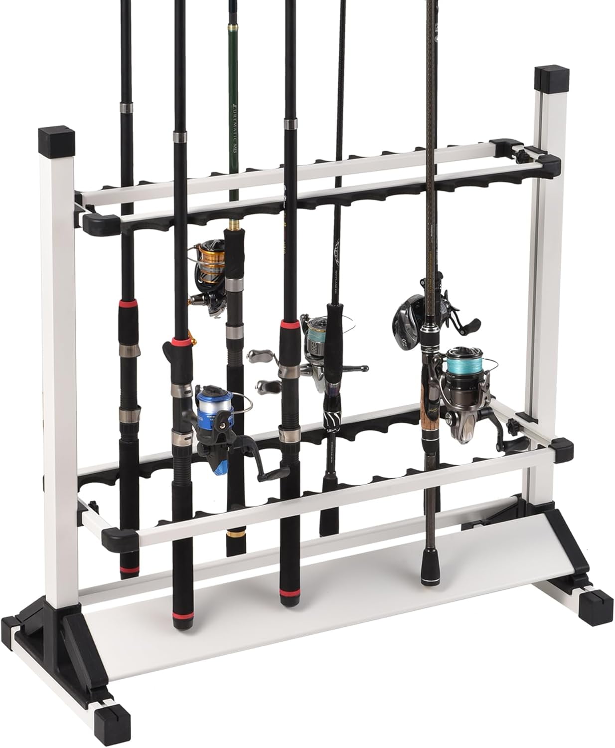 Fishing Rod Holders,Fishing Pole Holders,Fishing Rod Rack,24 Slots to ...