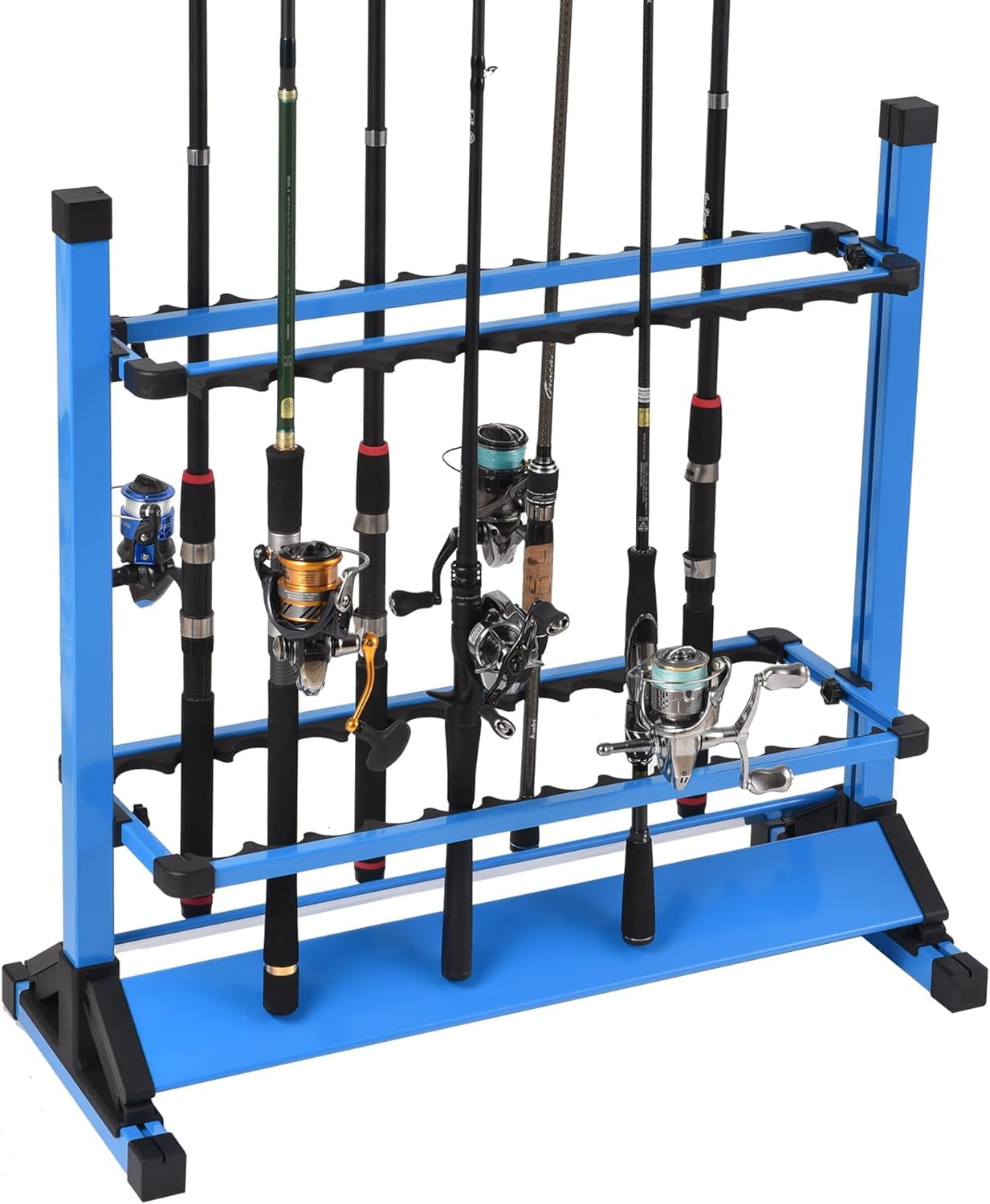 Fishing Rod Holders,Fishing Pole Holders,Fishing Rod Rack,24 Slots to ...