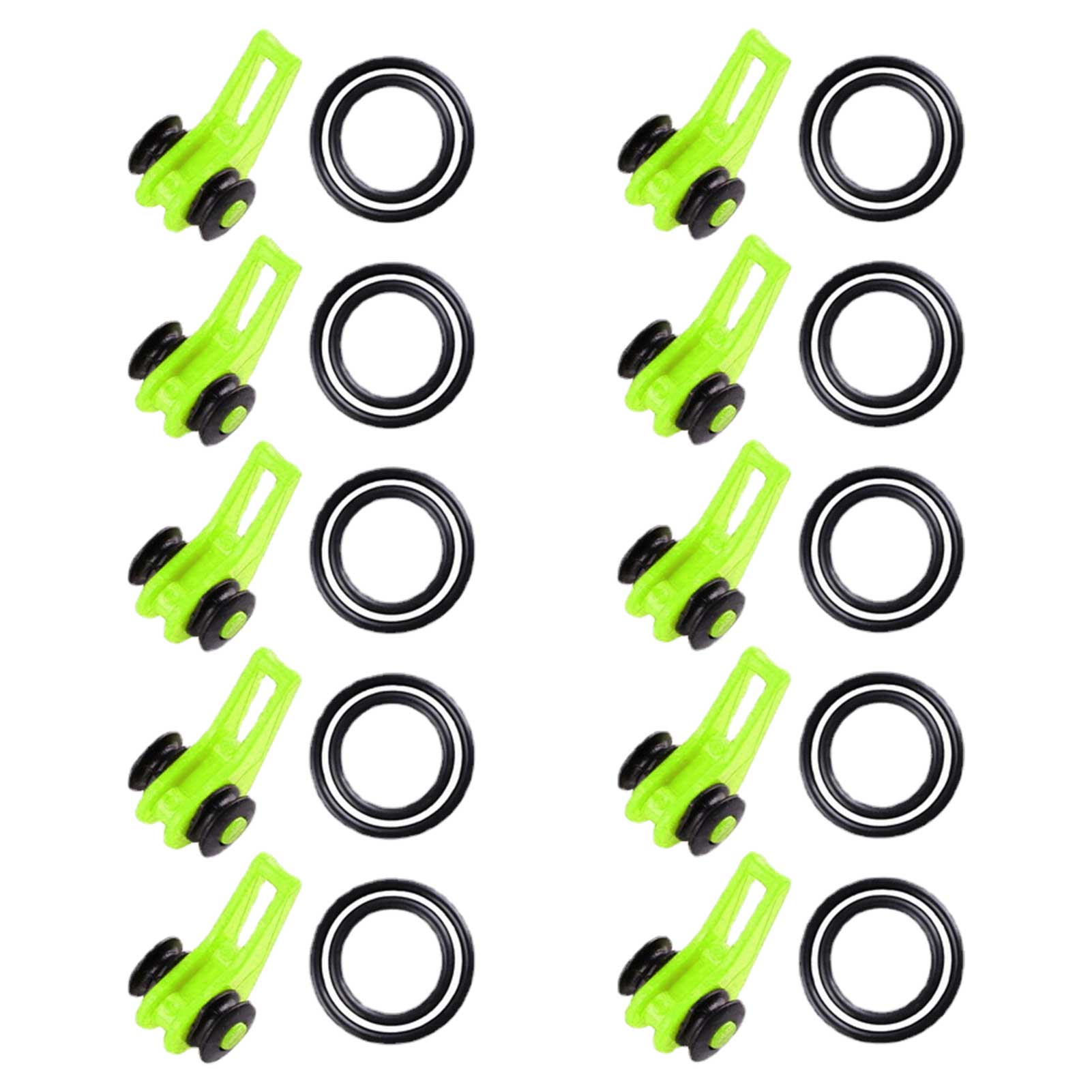 Fishing Rod Hook Holder, 10 Pieces Fish Lure Bait Holders Prevent Line ...