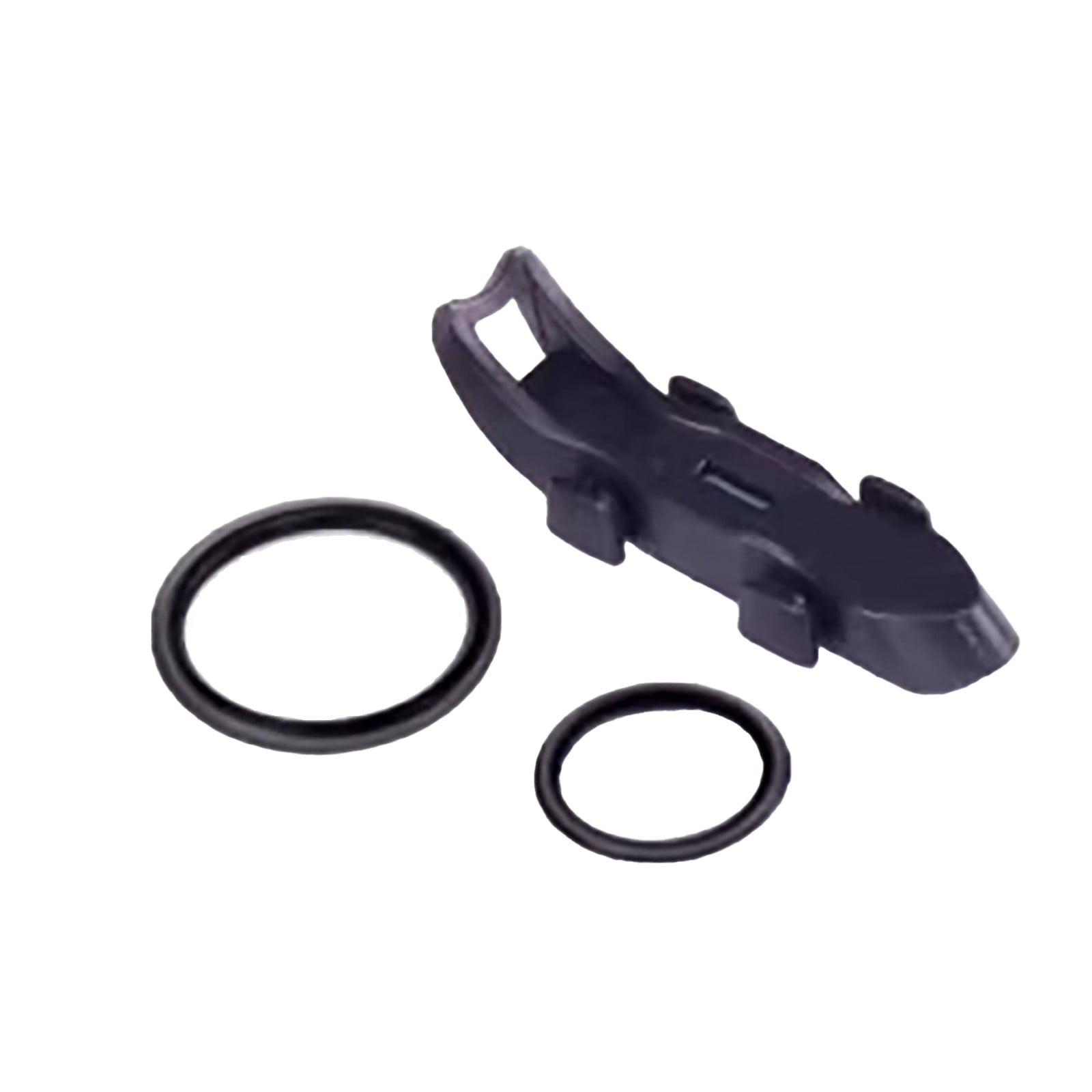 Fishing Rod Hook Mount Holder with Size Rubber Rings for Secure Tackle ...