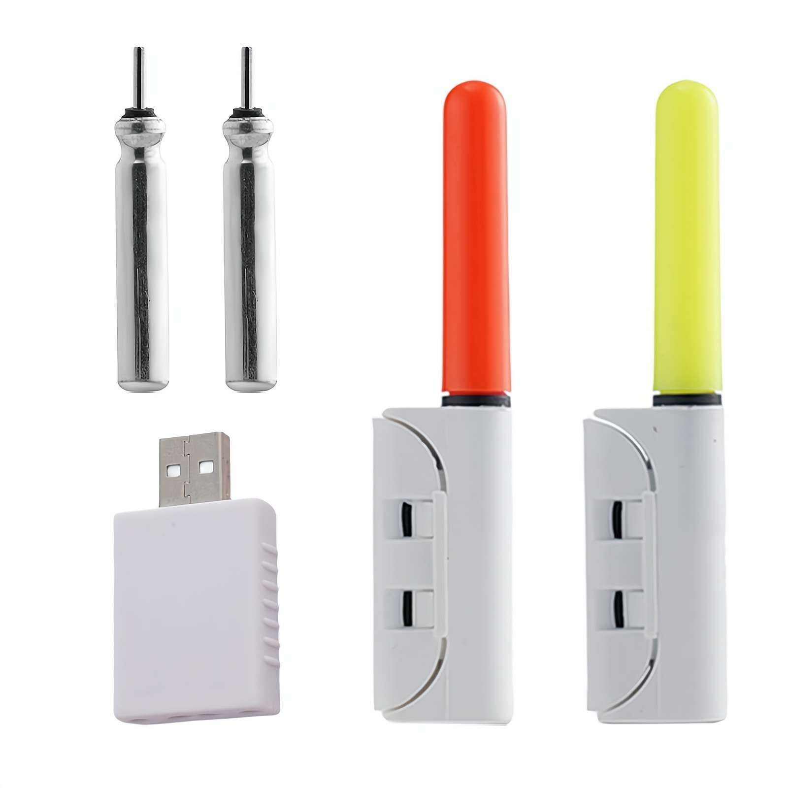 Fishing Rod Light, LED Rechargeable Fishing Rod Tip Light, Fishing Glow ...