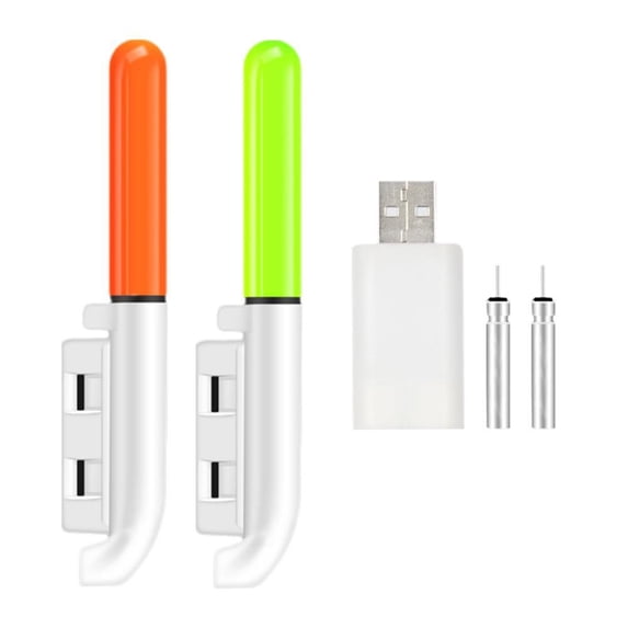 Fishing Rod Lights for Night Fishing, Waterproof Luminous Glow Sticks ...