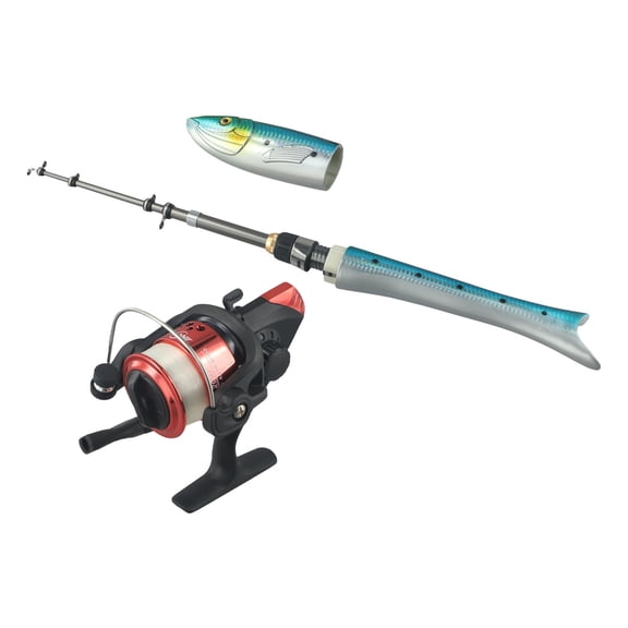 Pen Premium Mini Pocket Collapsible Fishing Pole Kit Telescopic Fishing ...