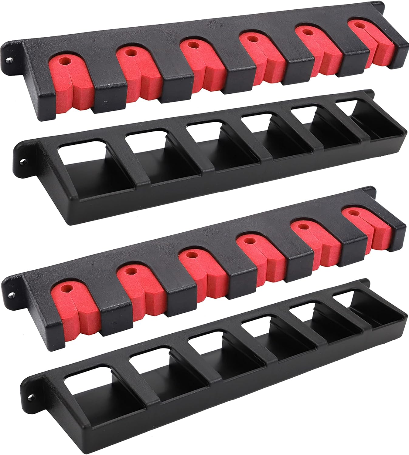 Fishing Rod Rack Holders Wall-mounted Fish Pole Holder for Garage ...