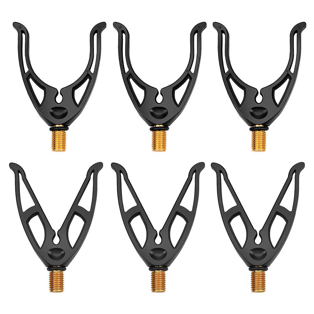 Fishing Rod Rests U Rubber Butt Grip V Back Rests Rod Pod Fish Pole ...