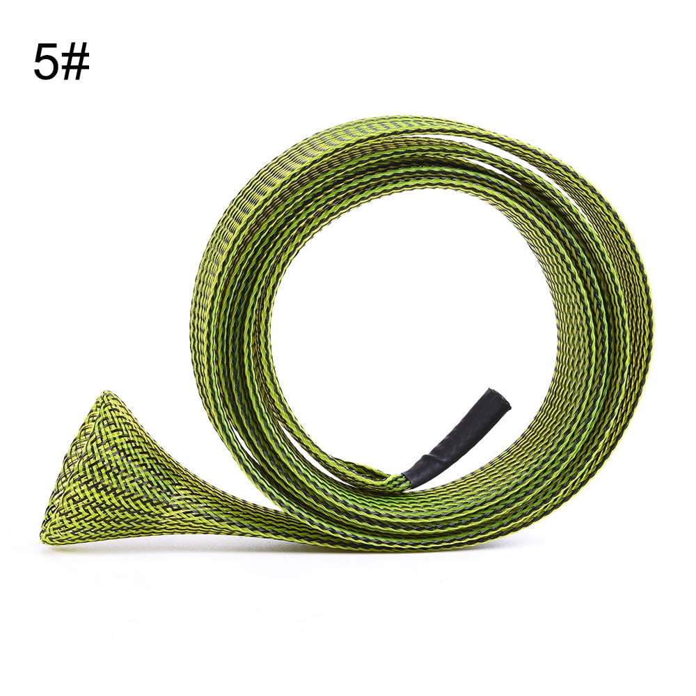 Fishing Rod Sleeve/Rod Socks/ 67in Fishing Rod Covers, Braided Mesh Rod ...