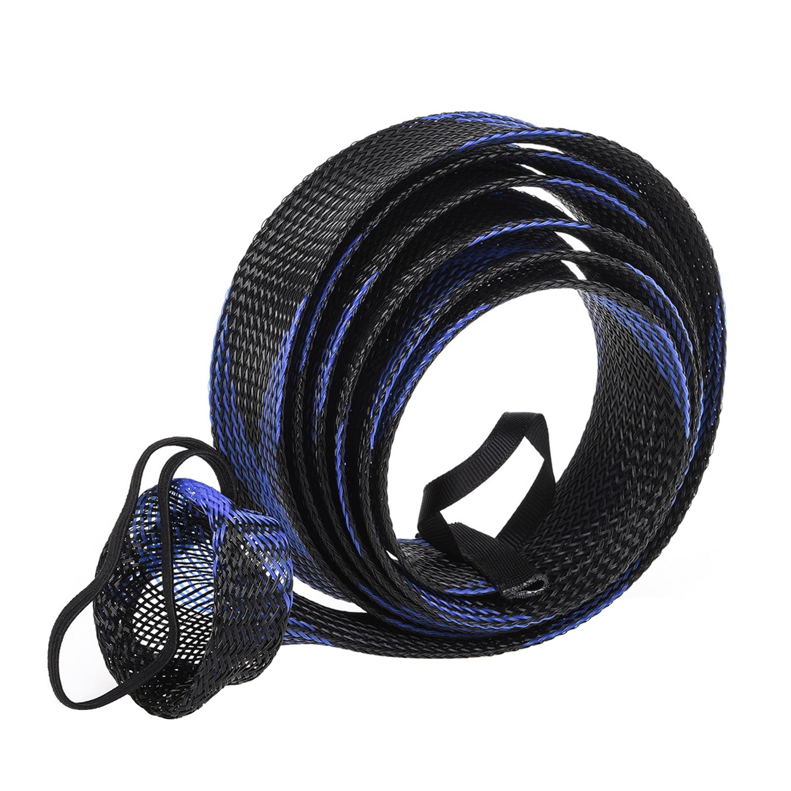 Fishing Rod Sleeve Rod Sock 74.8inches Braided Mesh Rod Protector Pole ...