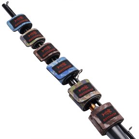Colaxi Fishing Rod Tip Covers Set Fishing Rod Cover Rod Tie Reusable ...
