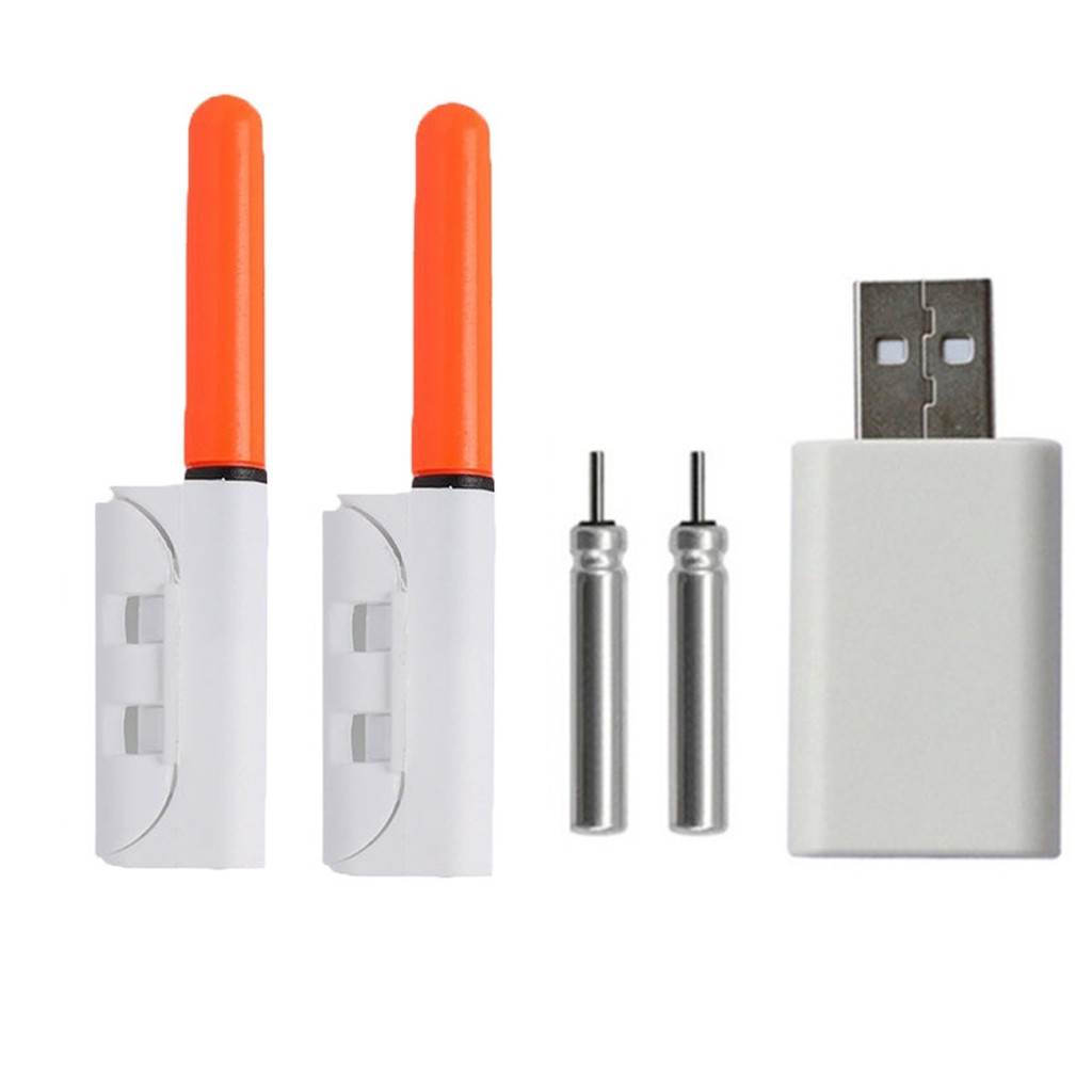 Fishing Rod Tip Glow Stick LED Light Clip on Rod Tip Glow Stick With ...