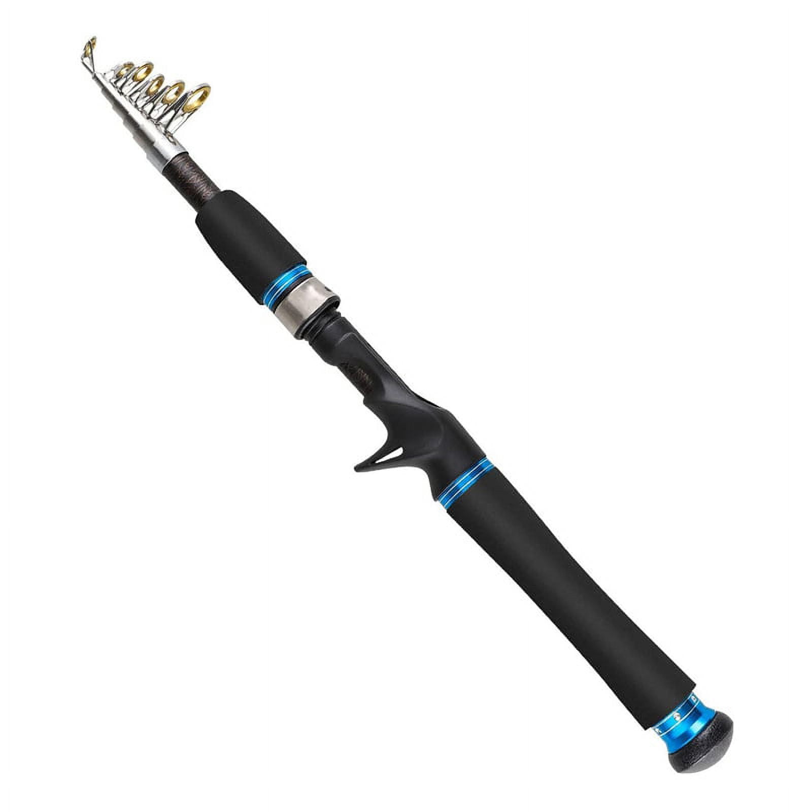 Fishing Rods Telescopic Fishing Pole Sensitive 2.1M Carbon Fiber ...