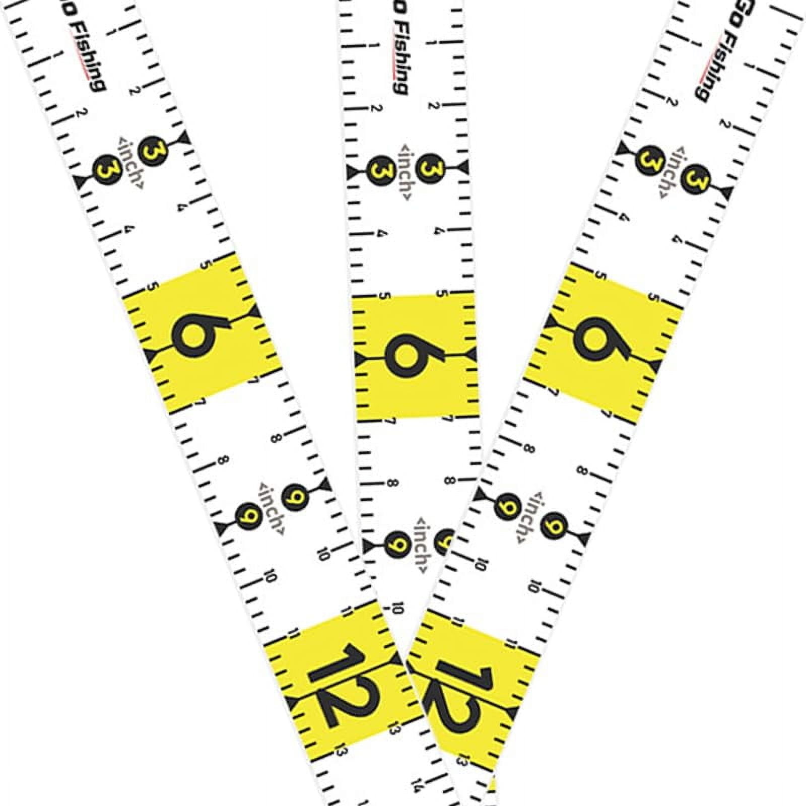 Fishing Ruler for Boat 51" Self-Adhesive Fish Measuring Decals (3 Pack ...