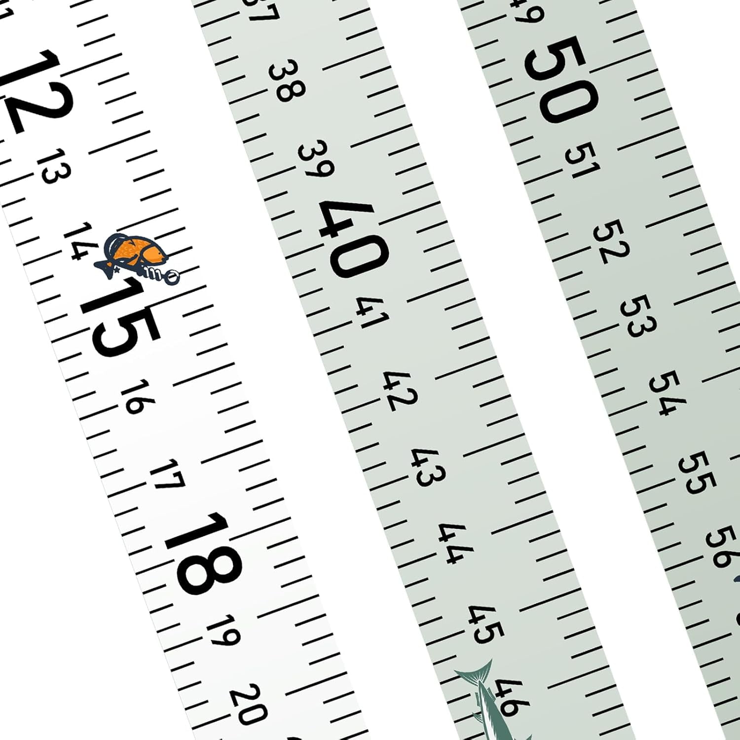 Fishing Ruler for Boat 58" Self-Adhesive Fish Measuring Decals (3 Pack ...