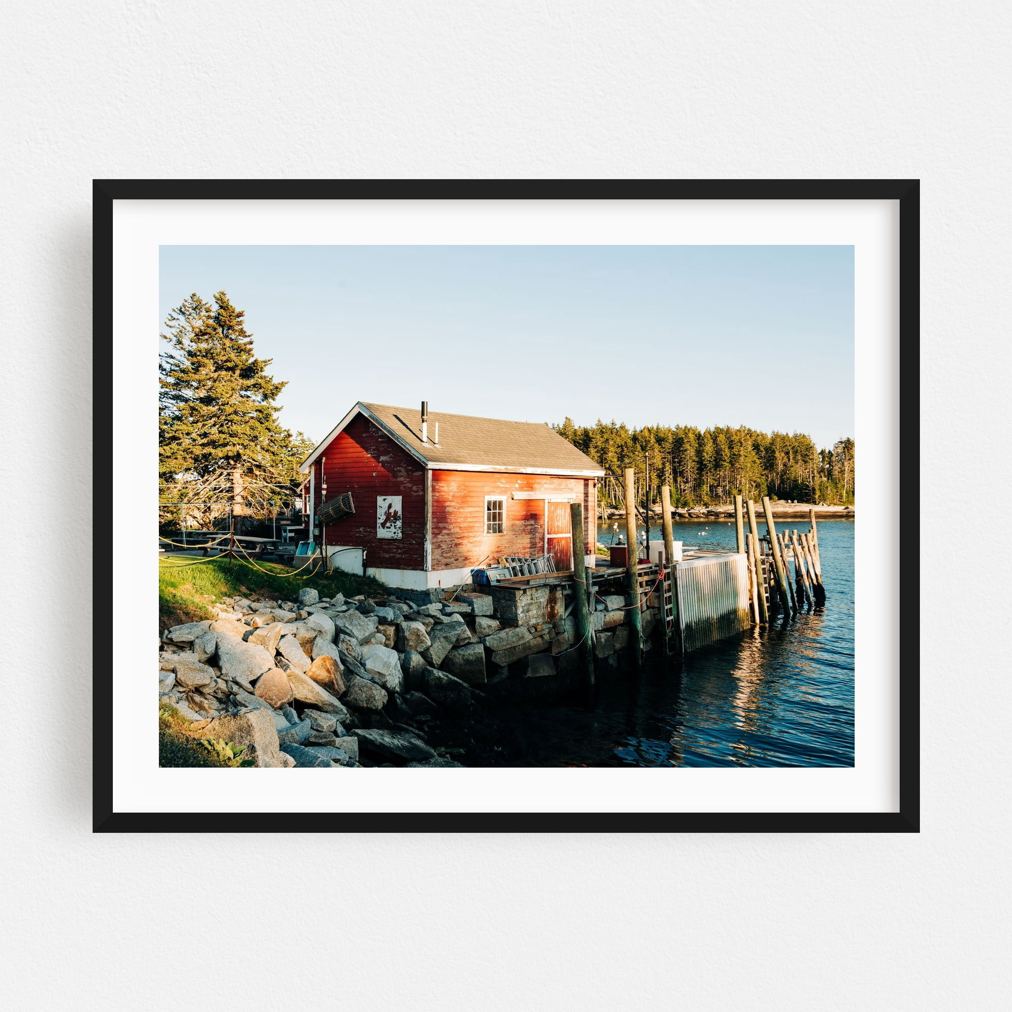 Fishing Shack, Sprucehead Island - South Thomaston Maine Photography ...