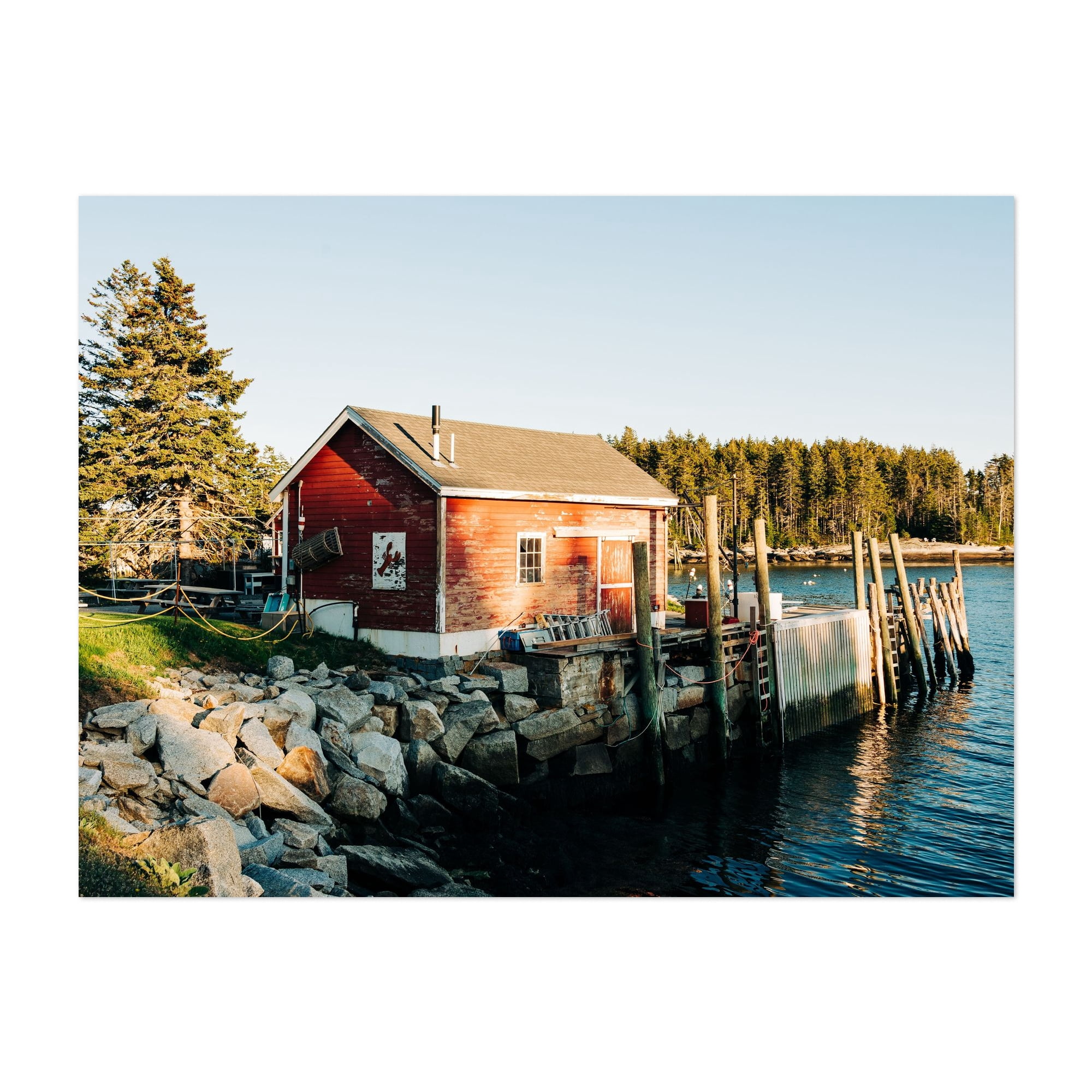 Fishing Shack, Sprucehead Island - South Thomaston Maine Photography ...