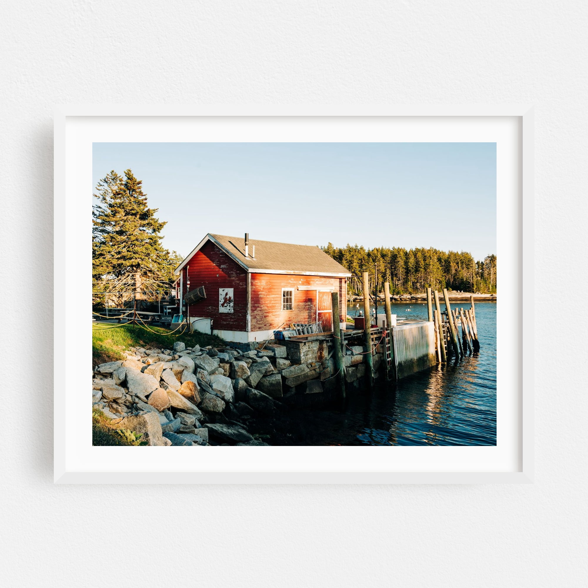 Fishing Shack, Sprucehead Island - South Thomaston Maine Photography ...