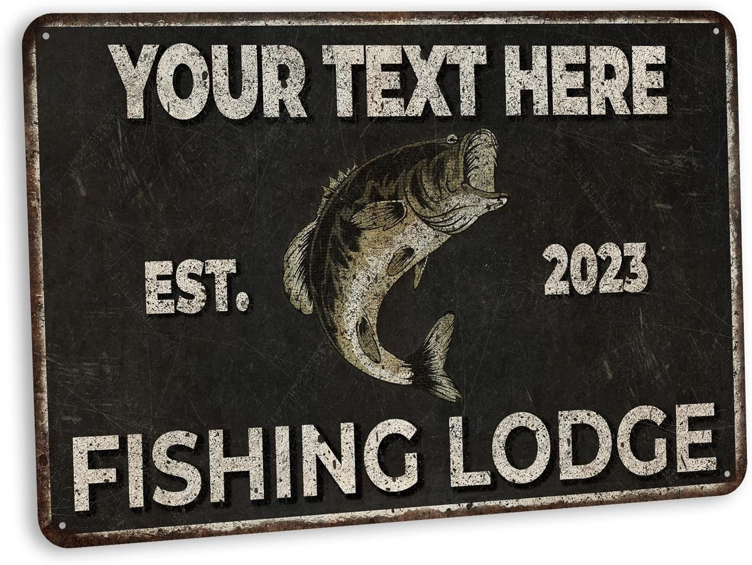 Fishing Sign Fishing Sign Lake House Décor Bait Cabin Man Cave Rental ...