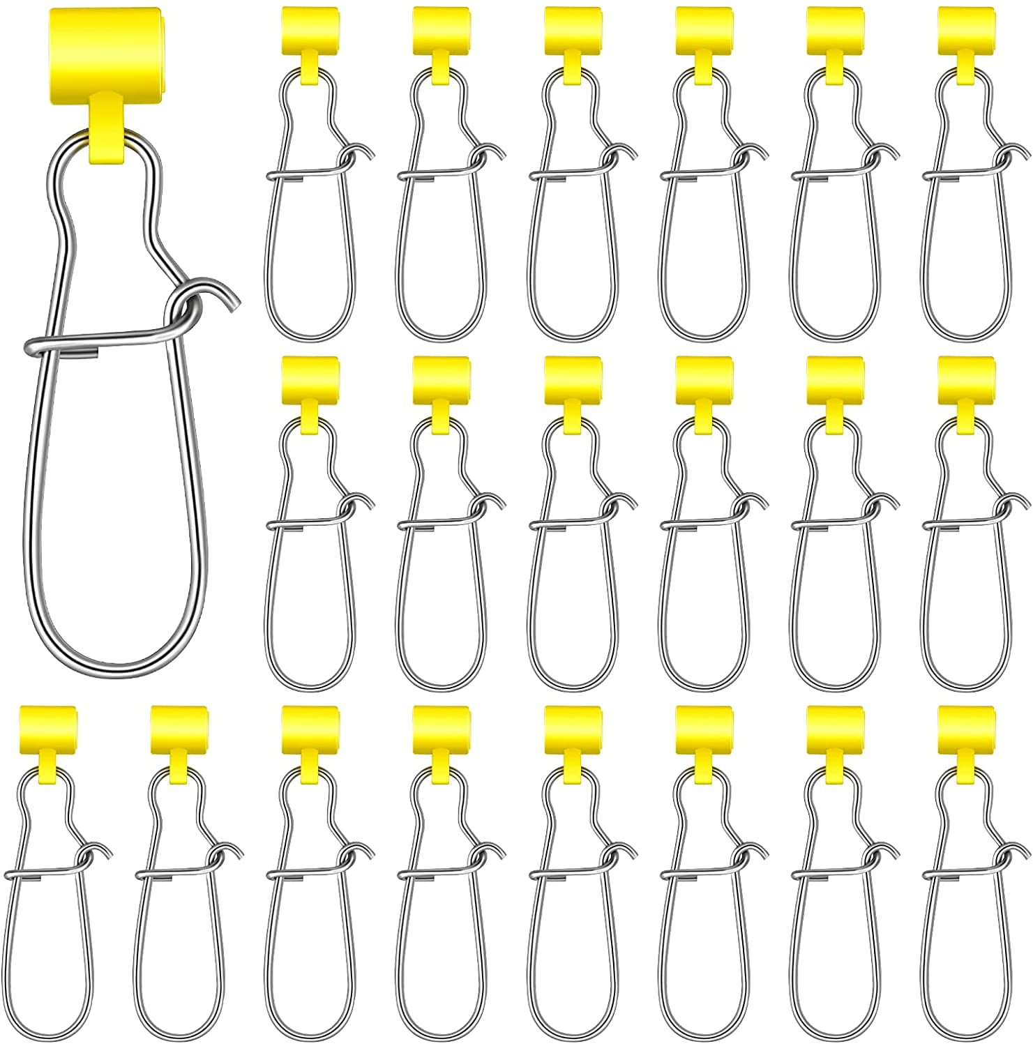 Fishing Sinker Slides with Snap, 30pack High-Strength Braid Line ...