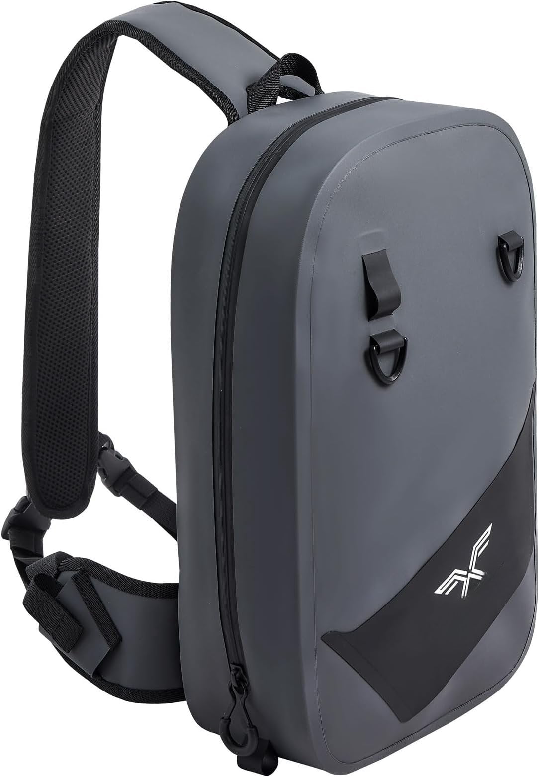 Fishing Sling Backpack Bag with Rod Holder, Gear Loops - Submersible ...