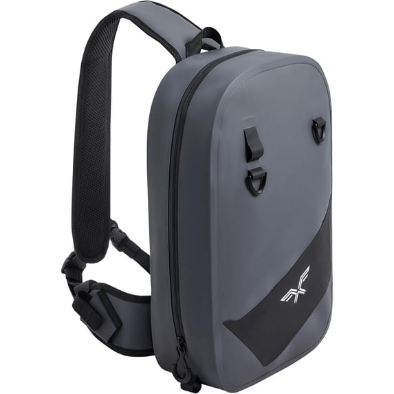 Fishing Sling Backpack Bag with Rod Holder, Gear Loops - Submersible ...