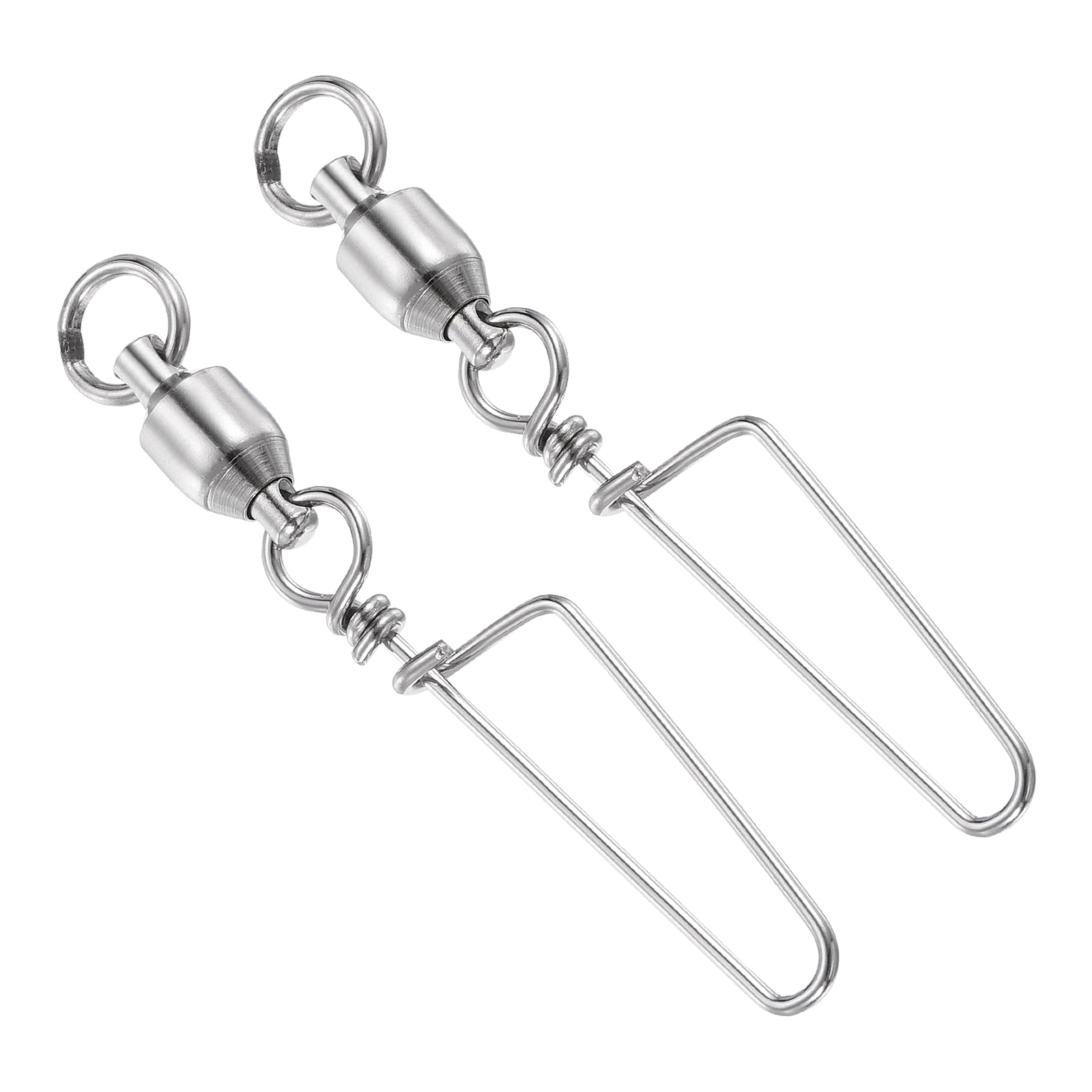 Fishing Snap Swivels, 187lbs Stainless Steel Ball Bearing Tackle 25 ...