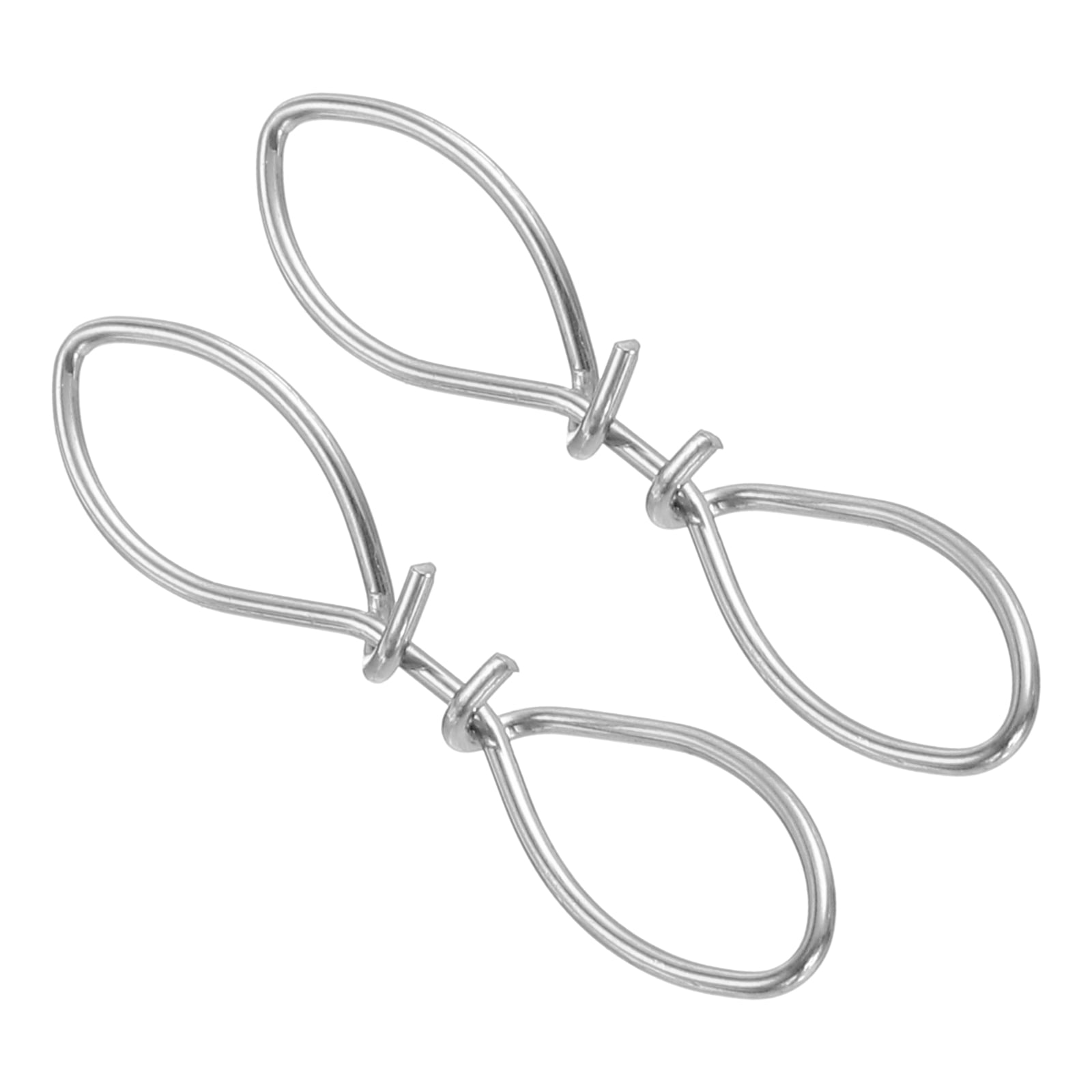 Fishing Snaps 46lbs Stainless Power Clip Quick Fast Link Connector ...