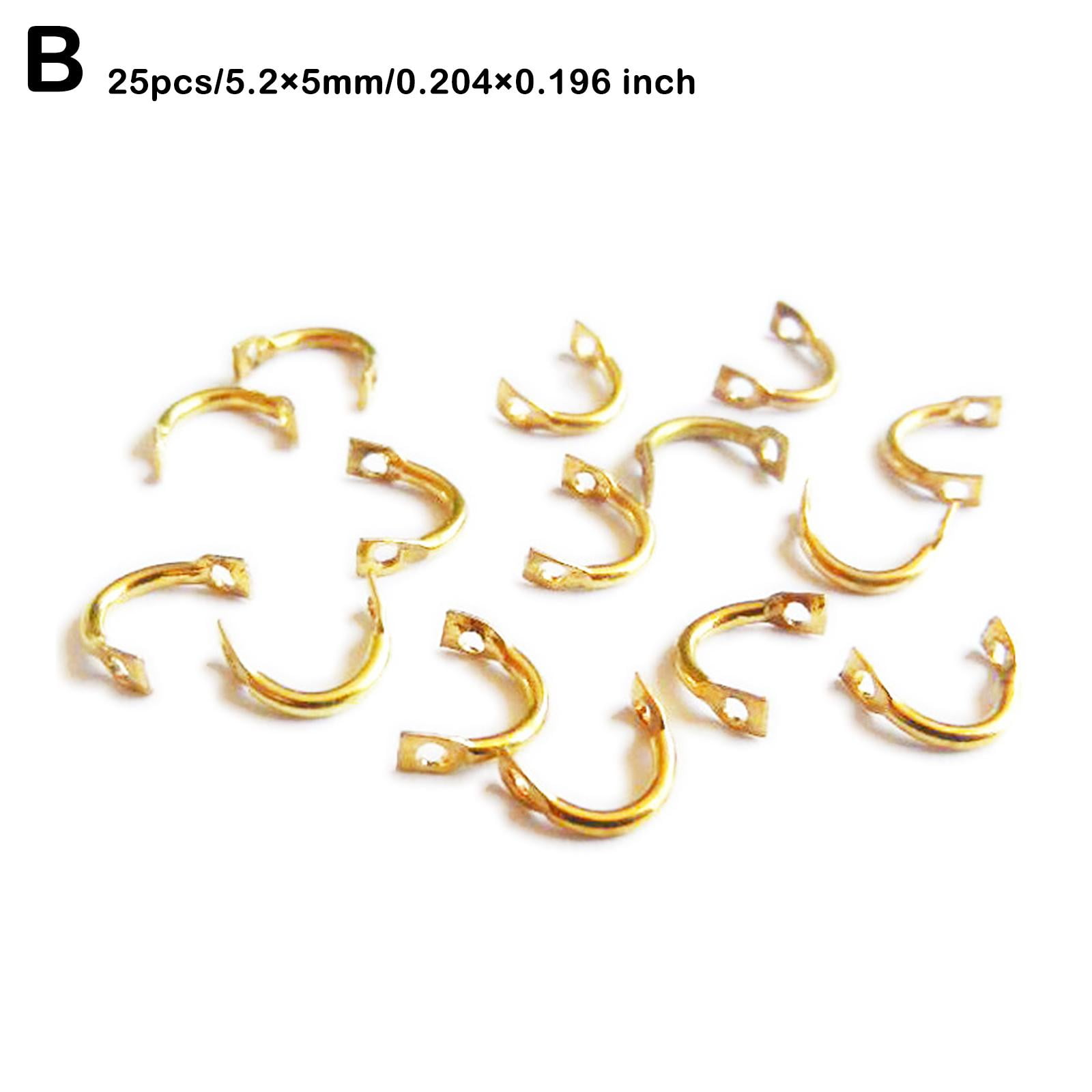 Fishing Spinner Clevis Connector DIY Easy Spin Making Part Spinner Bait ...