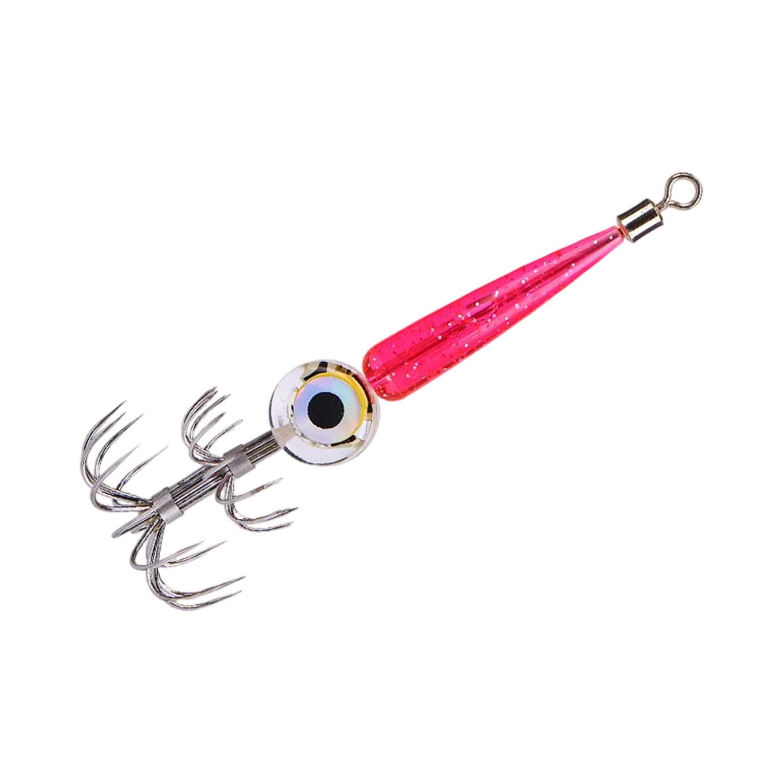 Fishing, Squid Hooks Kit LED Light With Squid Hook LED Glow Squid Hook Kit LED Underwater ...