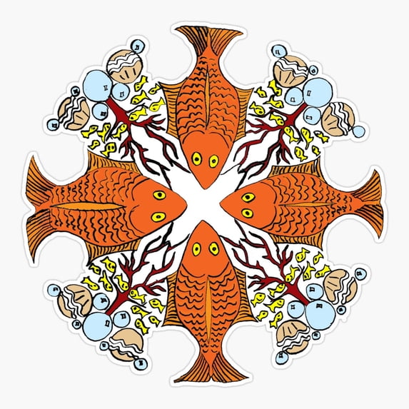 Fishing Sticker - Walmart.com