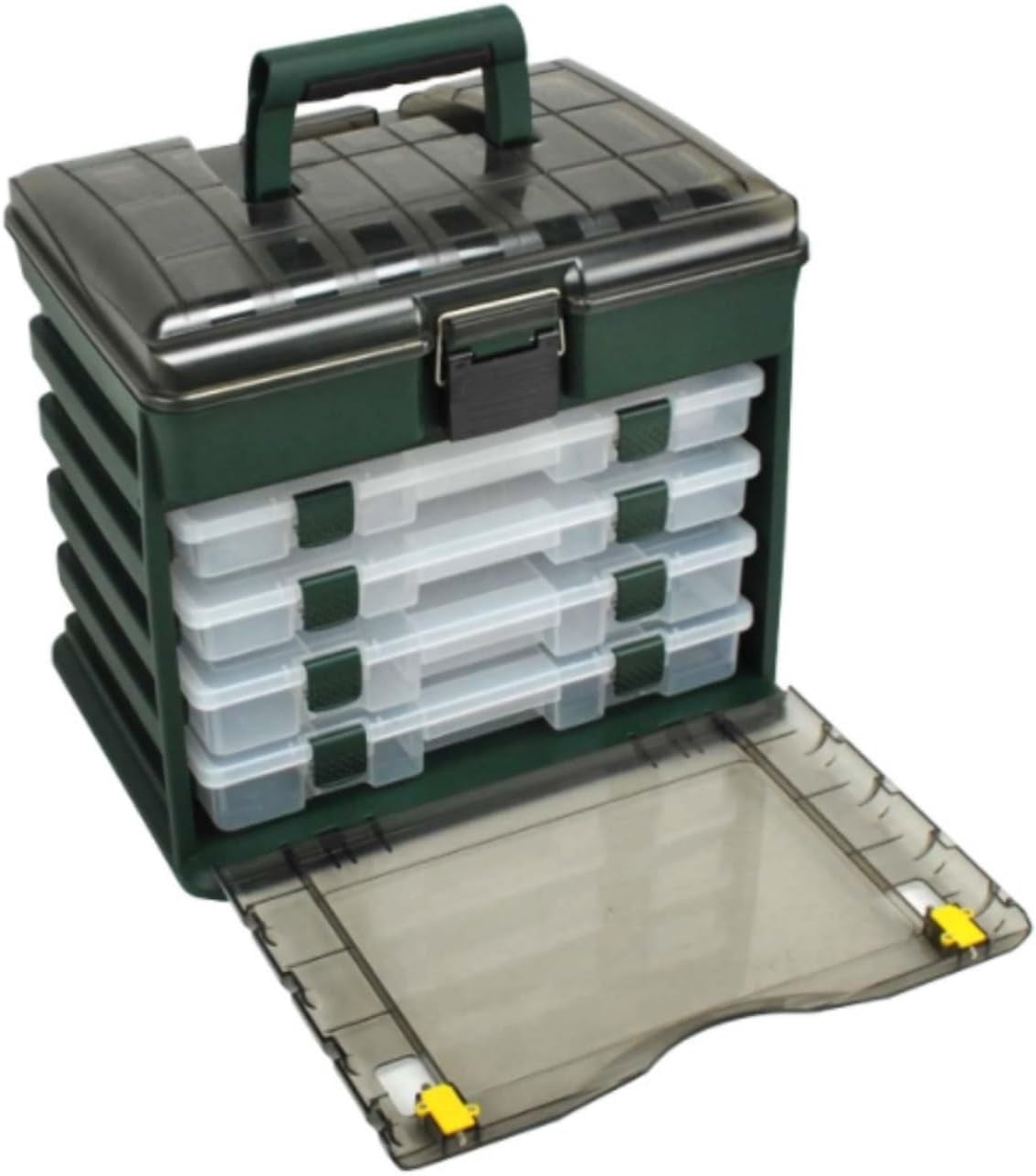 Fishing Storage Box Plastic Fishing Gear Box Portable Bait Box Fishing ...
