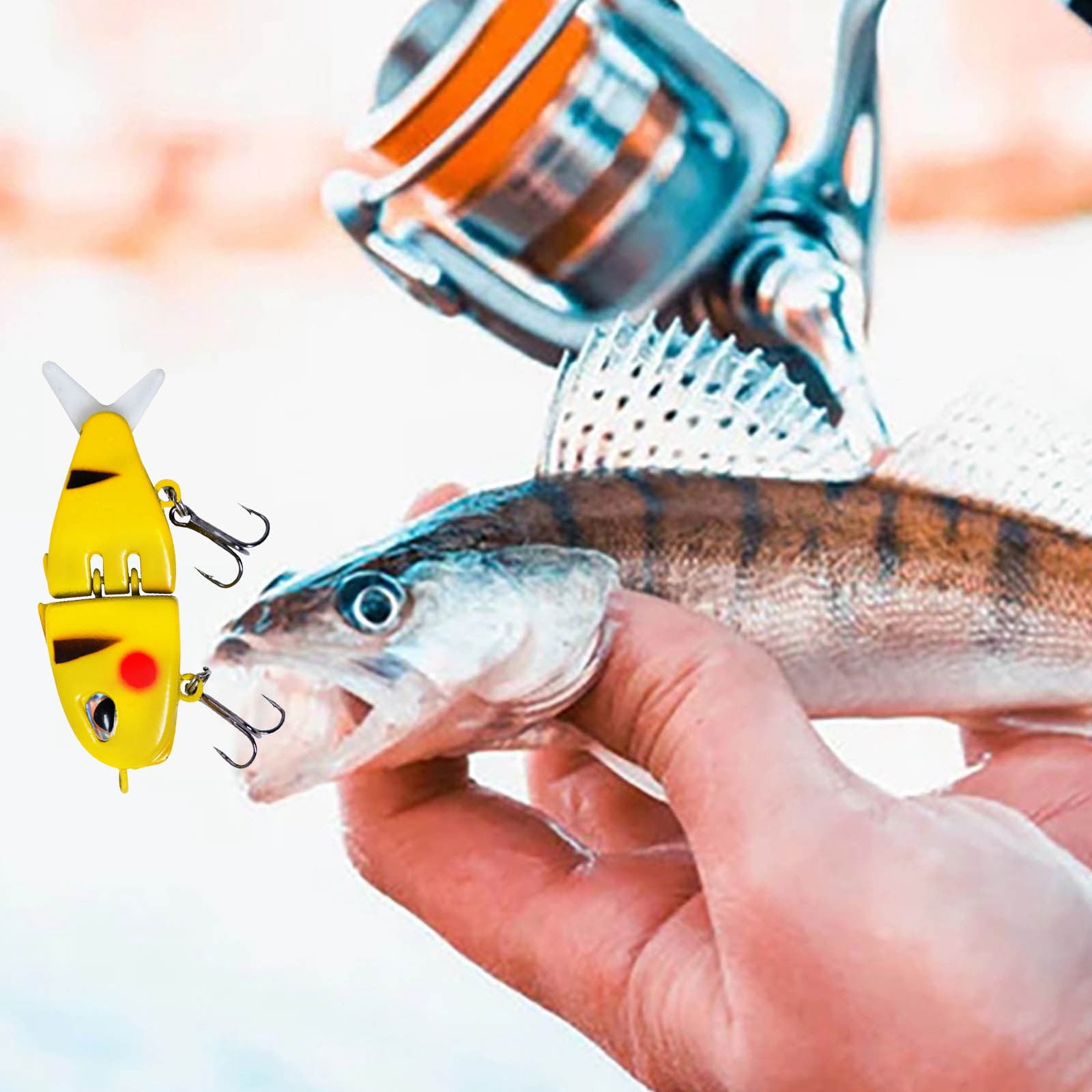 Fishing Swimbait Mini Glide Lifelike Wobbler for Trout and Saltwater ...