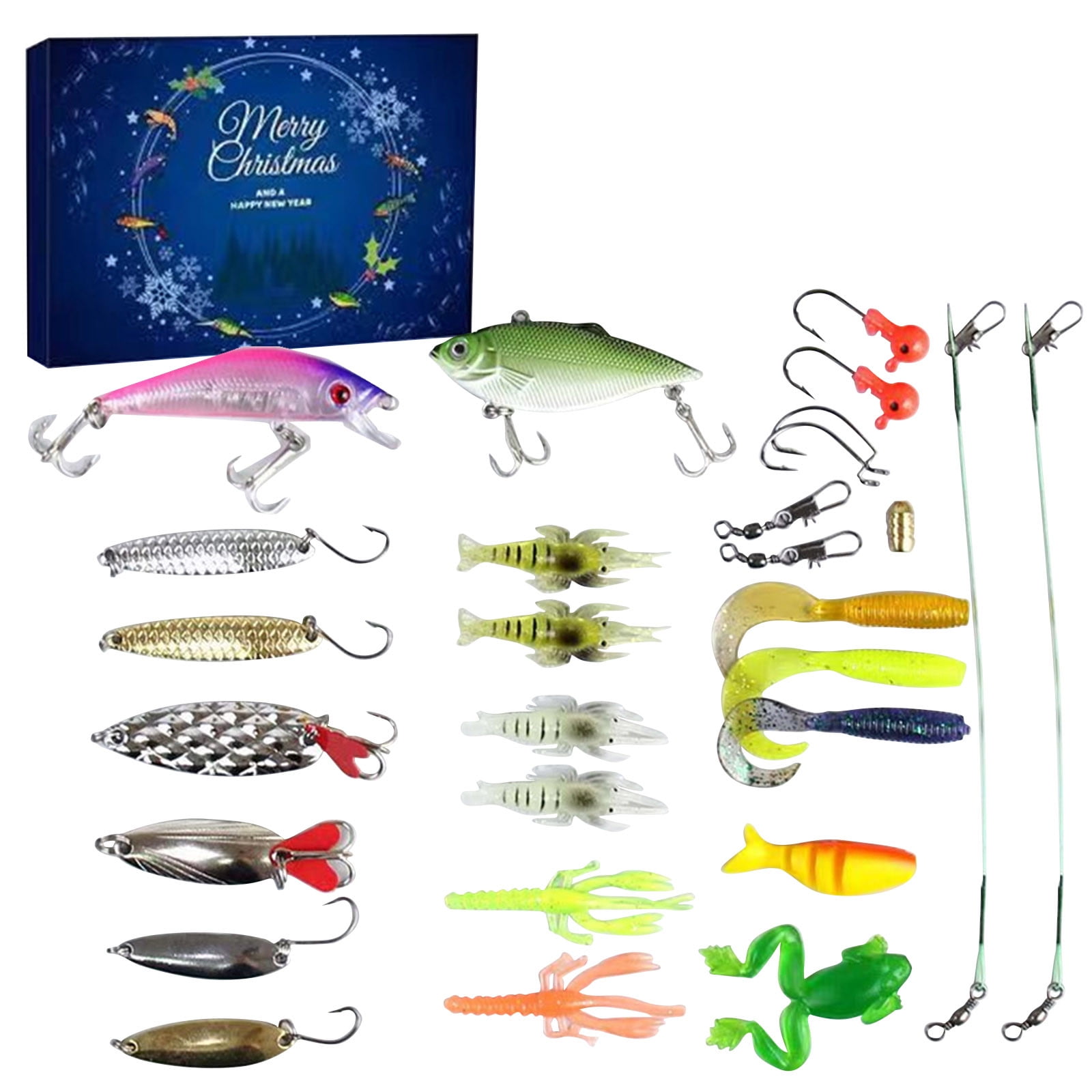 Fishing Tackle Advent Calendar, Christmas Countdown Calendar, Fishing ...