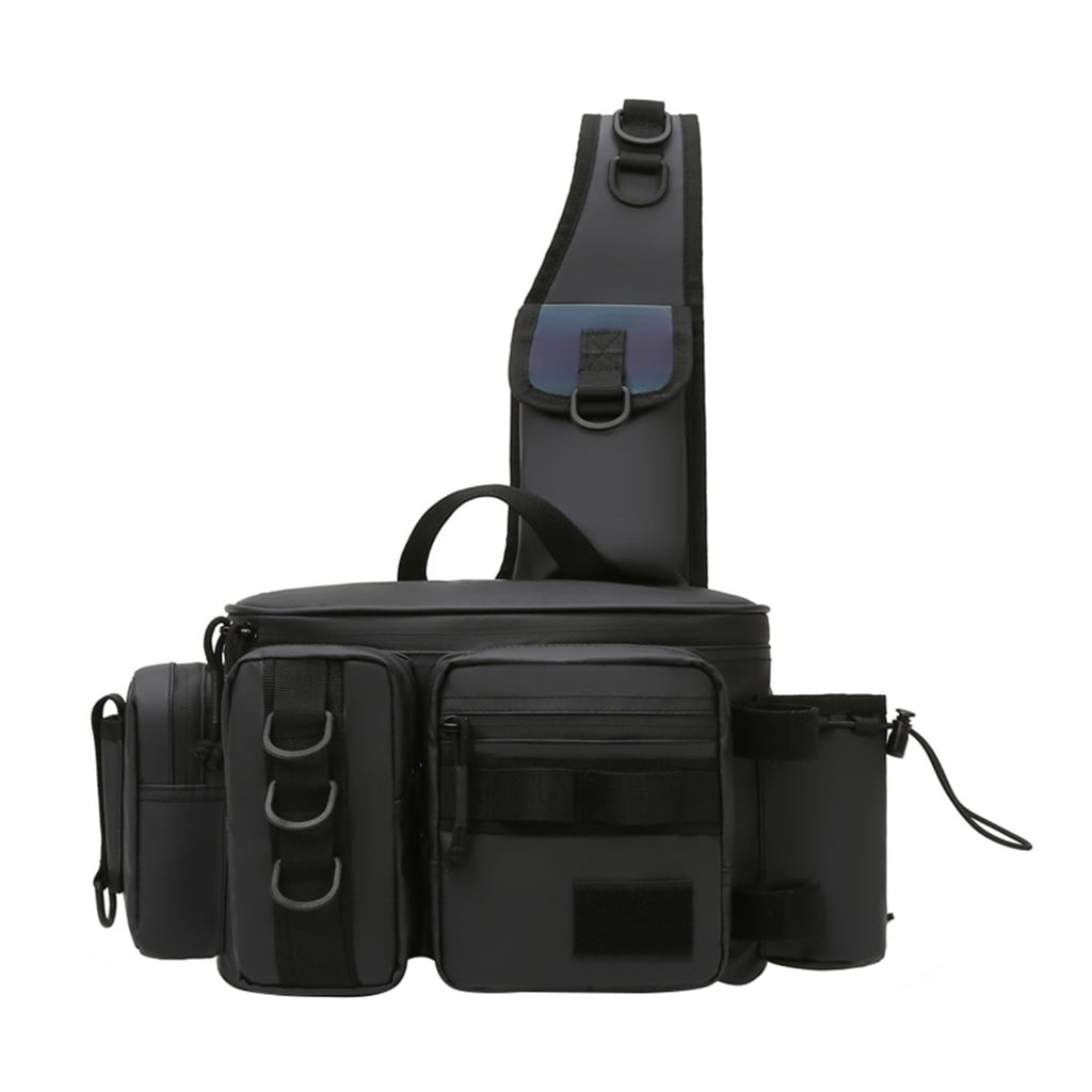 Fishing Tackle Bag Fishing Shoulder Fishing Bag Adjustable Shoulder ...