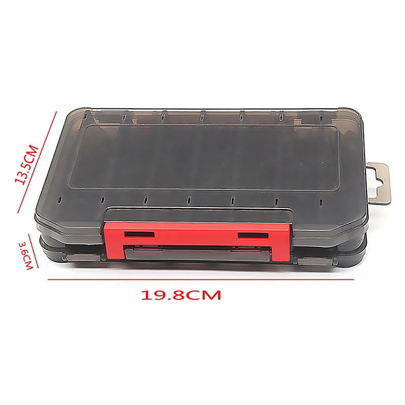 Fishing Tackle Box 14 Compartments Fishing Accessories Lure Hook ...