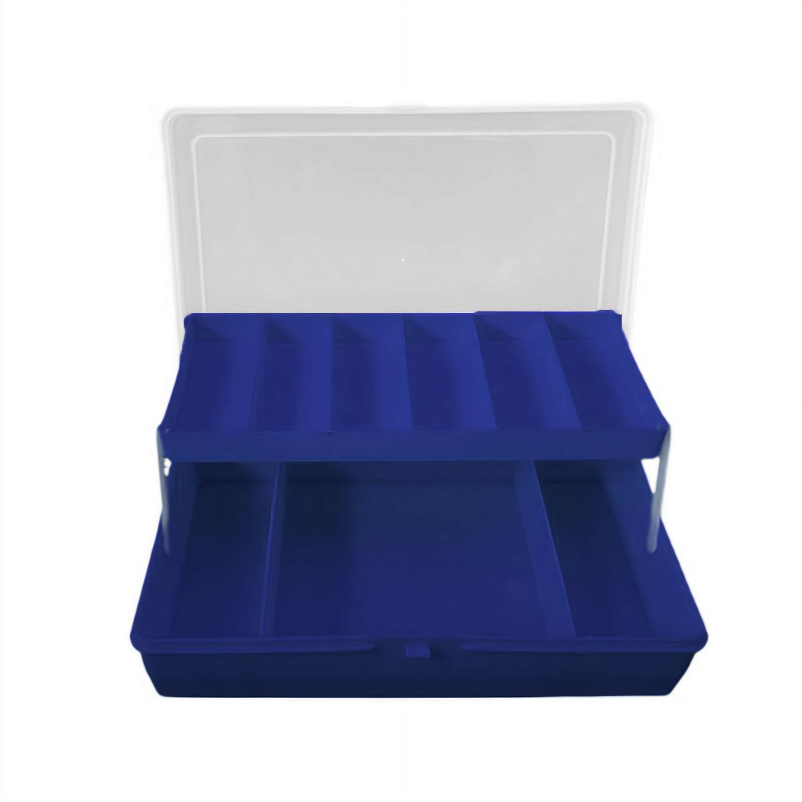 Fishing Tackle Box Organizer Double Layer Tackle Storage Fishing Boxes ...