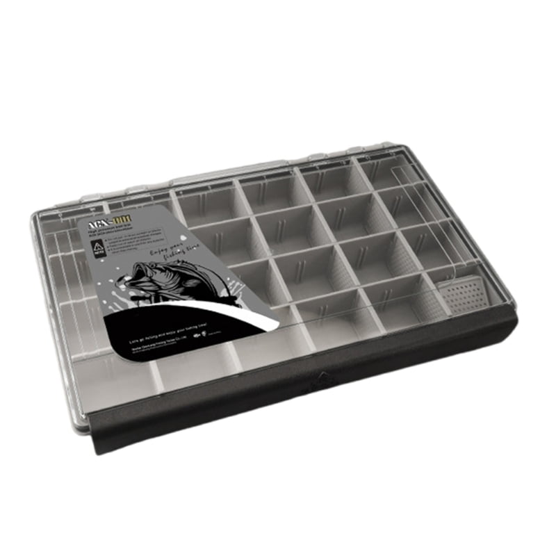 Fishing Tackle Box Portable Storage Trays Lures Organizers Storage Box ...
