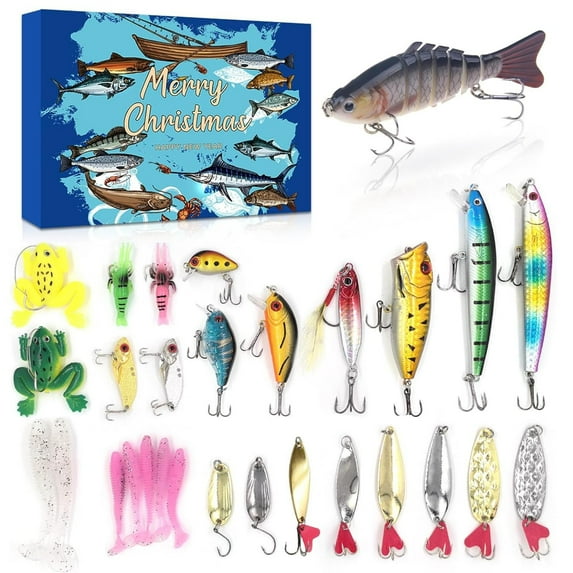 Fishing Tackle Christmas Advent Calendar 2025, 24 Freshwater Angler ...