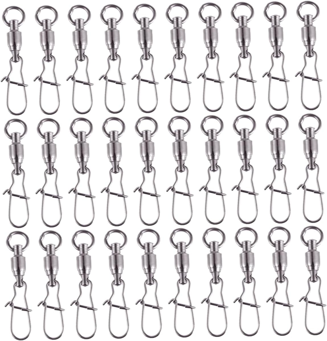 Fishing Tackle Connector Set 30pcs Lure Fishing Gear Accessories ...