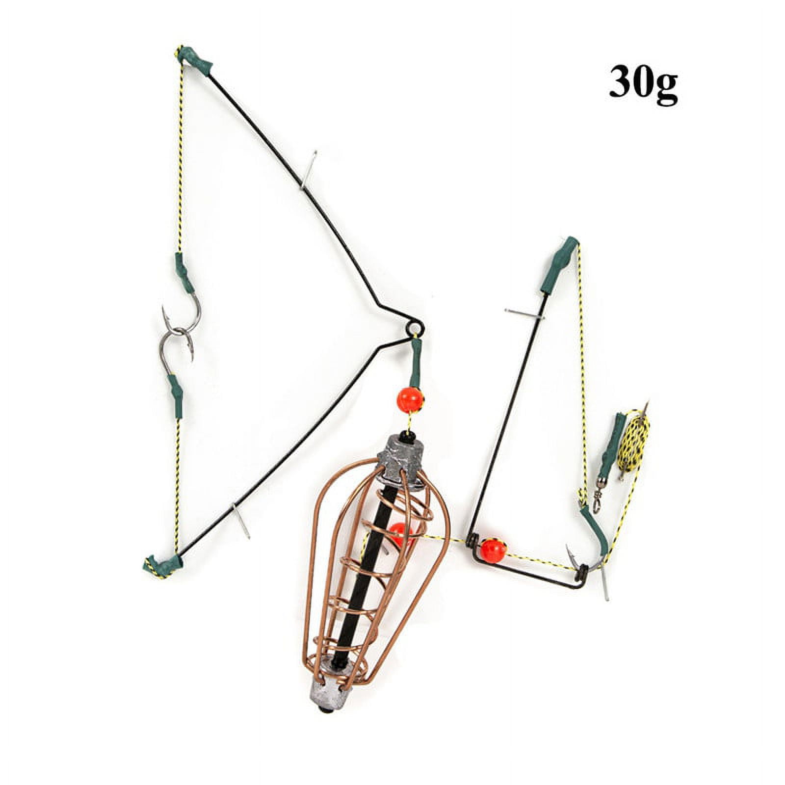 Fishing Tackle Fish Bait Lure Copper Trap Basket Fishing Bait Cage ...