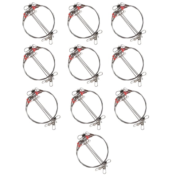 Fishing Tackle Freshwater Saltwater Fishing Wire Leader Rigs Sea ...