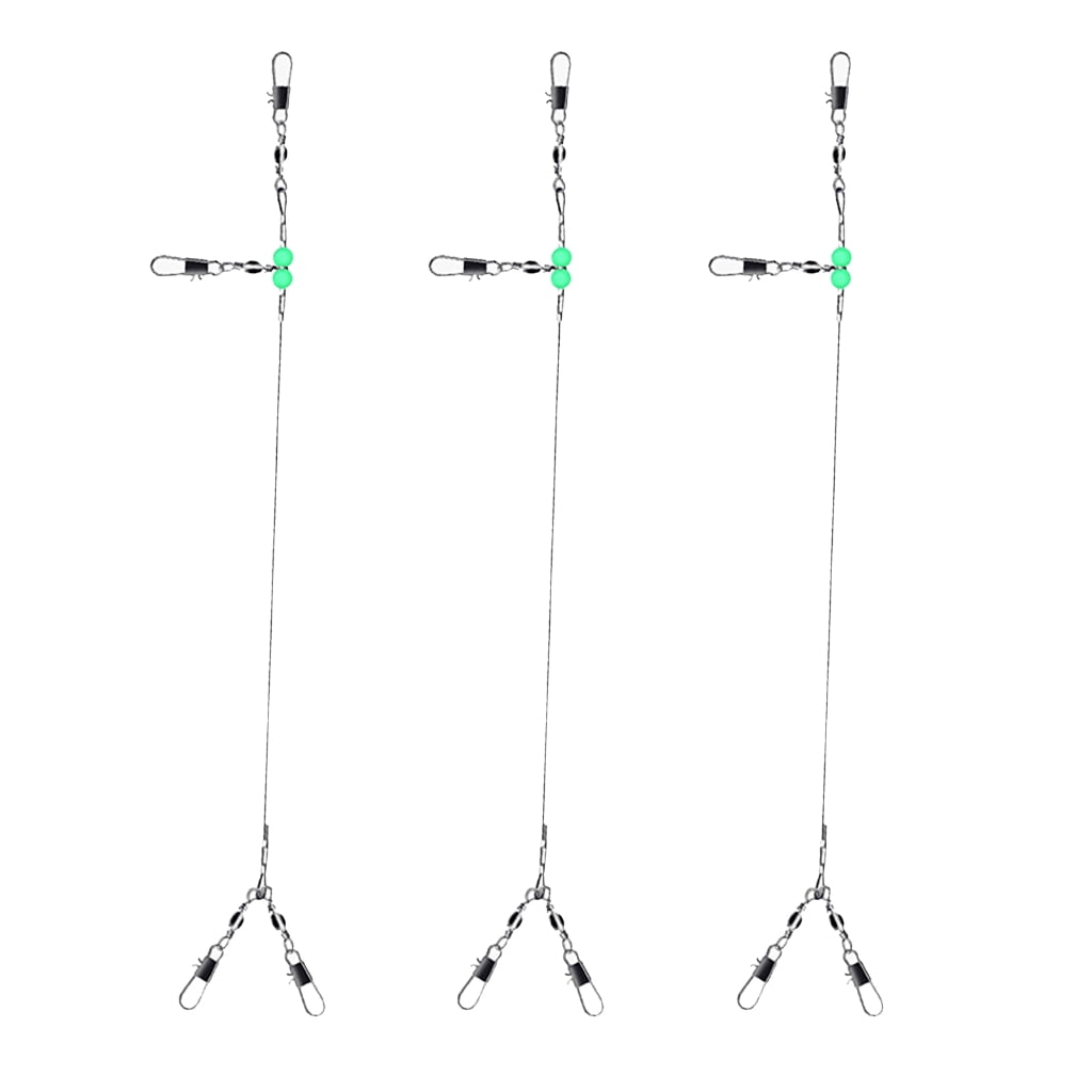 Fishing Tackle Line Swivels Night Luminously Beads Pin Tubes Rolling ...